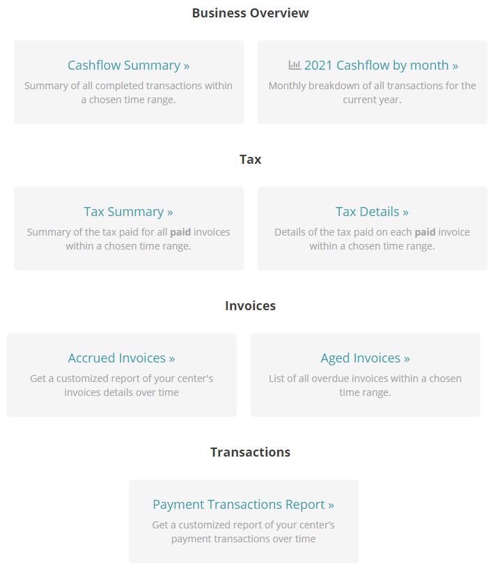 How to Pull a Tax Summary Report – Director