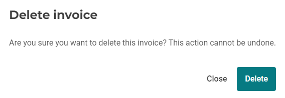 How to Delete an Invoice