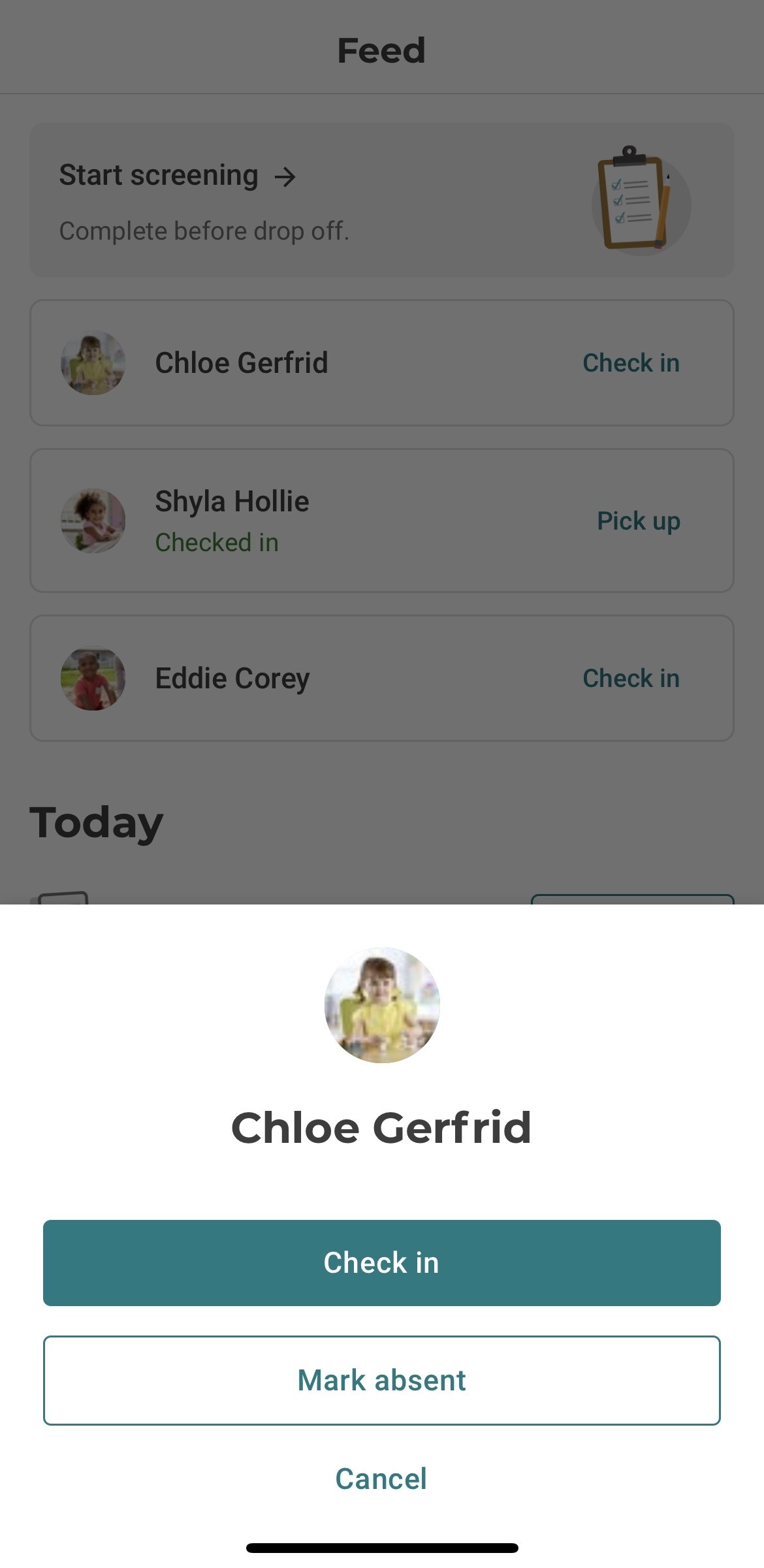 How to Mark a Child as Absent – Parent