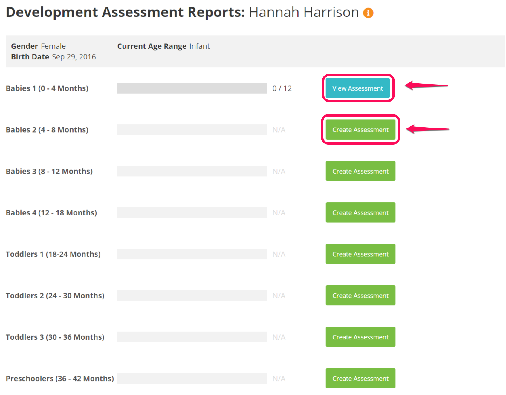 Pearson - Framework Assessment Tool