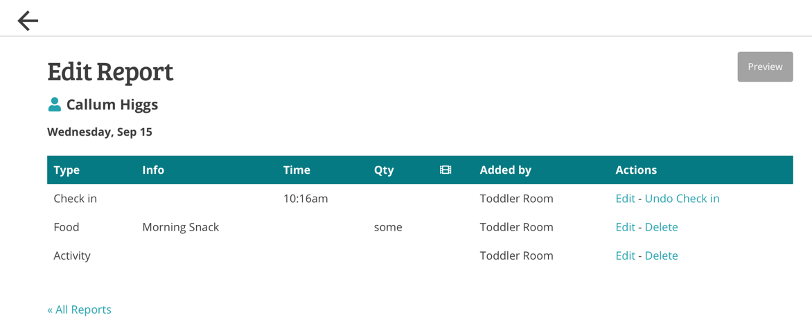 How to Edit a Daily Report – Teacher