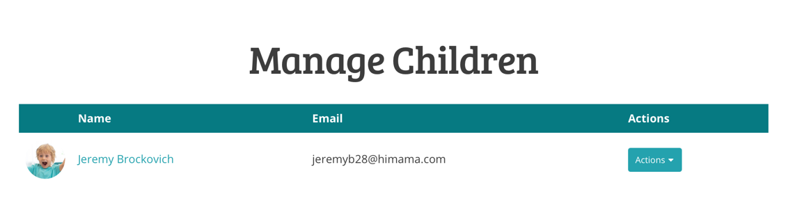 How to Upload a Child's Profile Photo – Parent