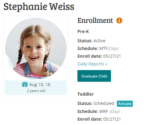 How to Graduate a Child