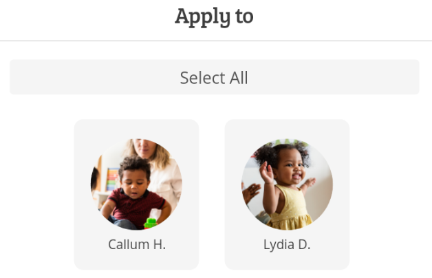 How to Check In Multiple Children