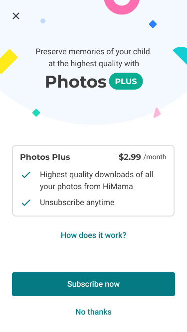 How to Subscribe to Photo Plus – Parent