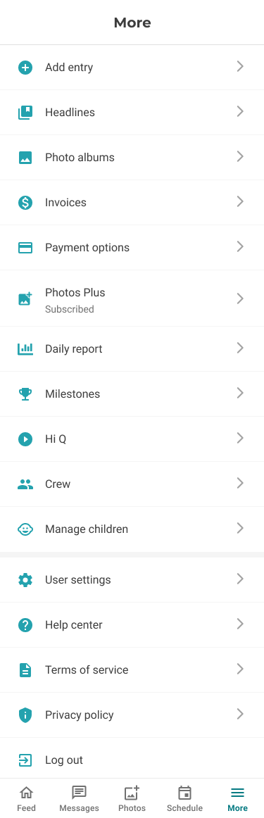 How to Manage the Photo Plus Subscription – Parent