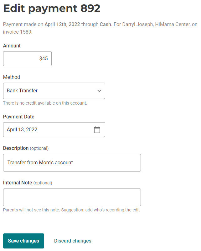 How to Edit or Delete a Manual Transaction