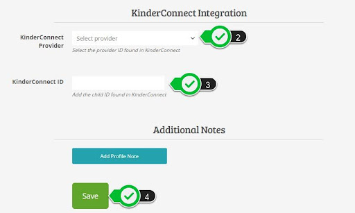 KinderConnect Integration in Lillio