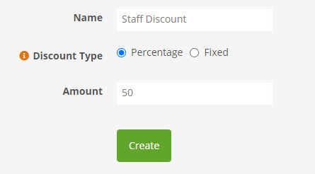 How to Create a Discount – Director