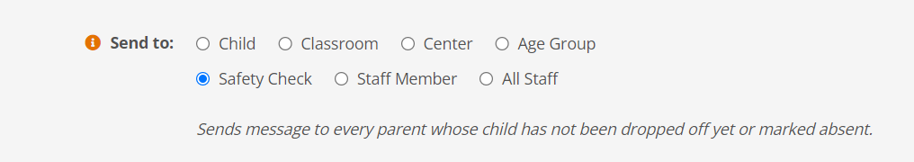 How to Send a Safety Check Message - Director