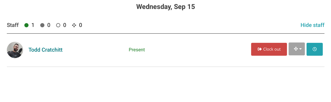 How to Clock In and Out – Teacher