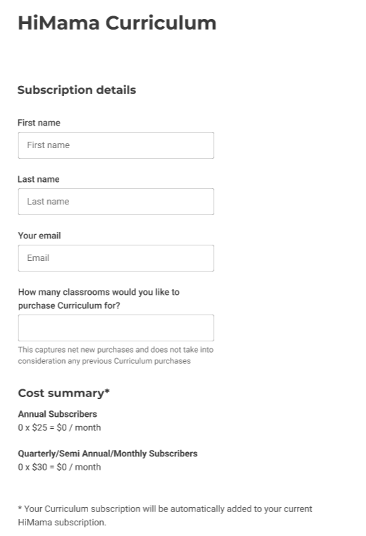 How to Purchase Lillio Learning's Digital Curriculum – Director