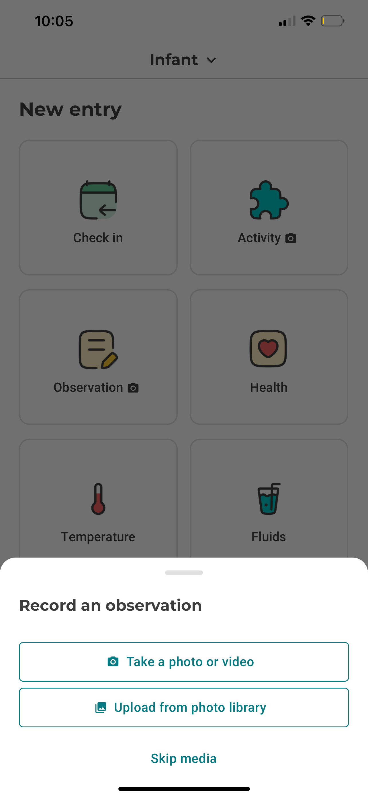 How to Record an Observation