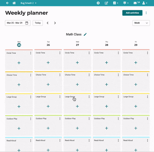 Weekly Planner Overview