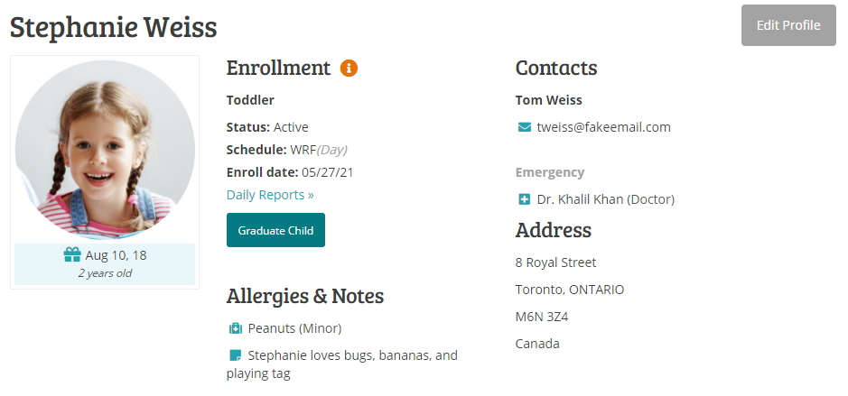 How to Graduate a Child