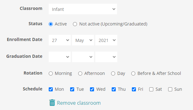 How to Graduate a Child