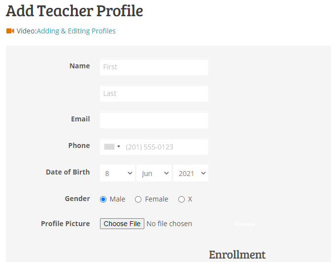 How to Add a Staff Member – Director