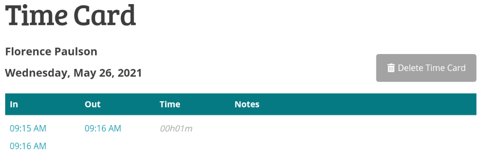 How to Adjust Your Time Card – Teacher