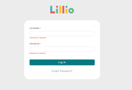 How to Log In - Lillio Payments