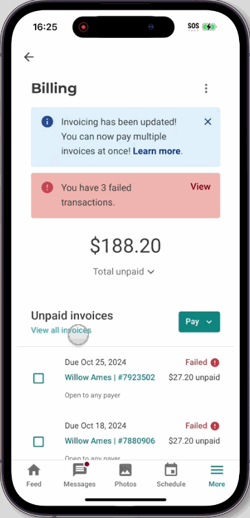 New! Parent Billing Experience and Bundled Payments