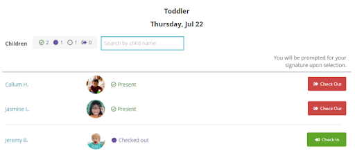 How to Access the Parent Sign-In Page – Teacher/Director