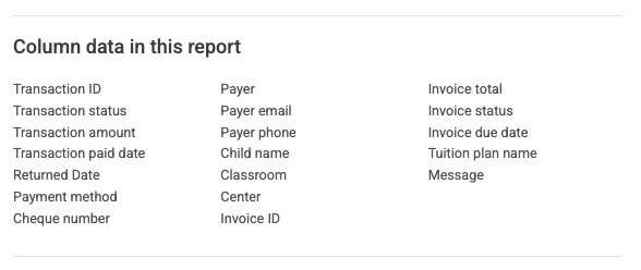 How to Pull a Invoice Transaction Report – Director